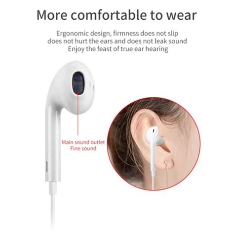 Usb C Earphones With Microphone And Volume Control White Falcon