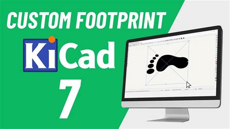 14 How To Create Custom Footprints In Kicad 70 With Klc Pcbcupid Youtube