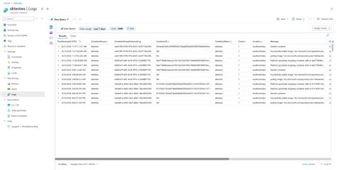 透過 Azure 入口網站在 Log Analytics 工作區中檢視容器群組記錄 Azure Container Instances