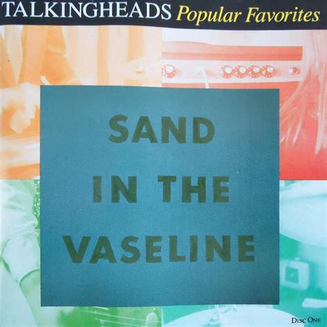 Talking Heads Talking Heads Popular Favorites 1976 1992 Sand In The