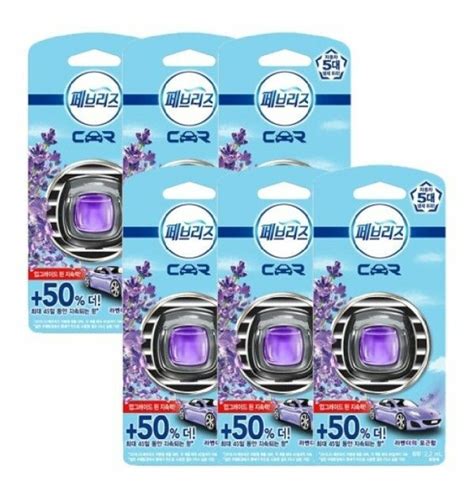 페브리즈 차량용 라벤더 22ml 1p6팩 차량용탈취제방향제차량방향제자동차방향제차량용방향제 티몬