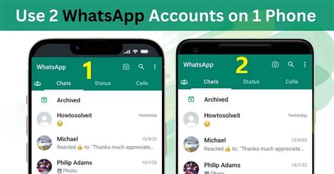 How to use 2 WhatsApp Accounts on Phone | Step by step guide