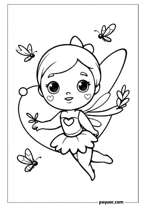 40 Tinkerbell Valentine Coloring Pages Free Pdfs