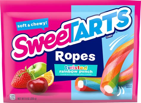 Sweetarts Mega Filled Ropes 132 Ounce Ropes Pack Of 24
