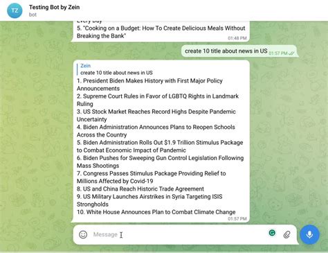 Chatgpt Openai Integration With Your Telegram Bot Upwork