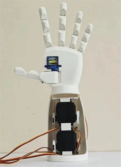 3d Printed Fully Assembled Robotic Prosthetic Hand Arduino For