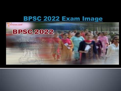 BPSC 2022 Exam Calendar PPT