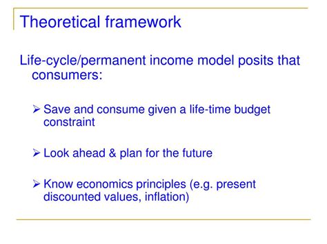 Ppt “ Household Saving Behavior The Roles Of Literacy Information