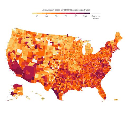 The State Of The Virus Cases Begin To Drop The New York Times