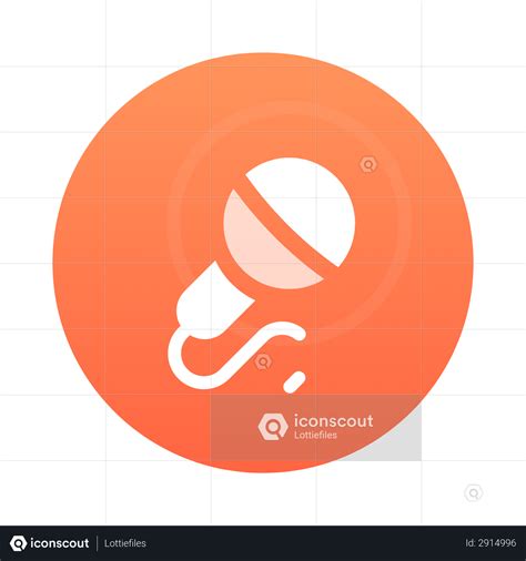 Microphone Animation By Lottiefiles Lottiefiles