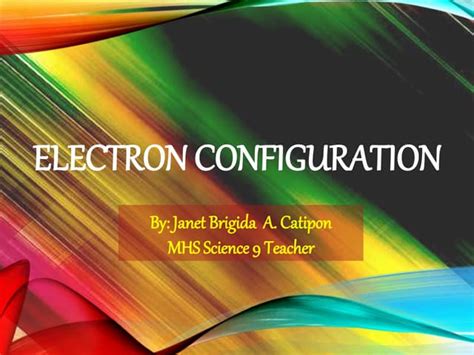 Writing Electron Configurationpptx