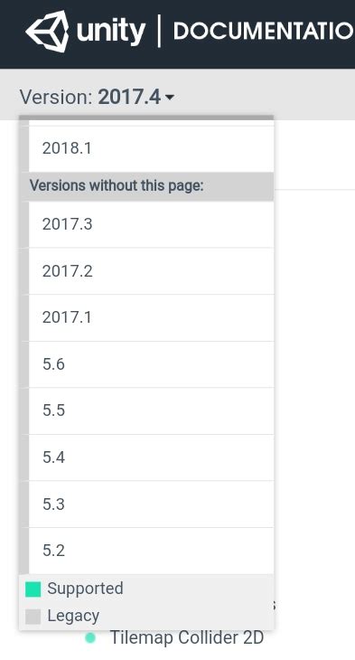 How Can I Have Tilemaps In Unity Version 567 Stack Overflow