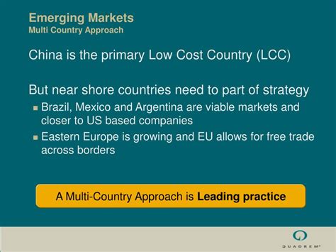 PPT - Global Sourcing Strategies to Achieve Long-Term Success ...