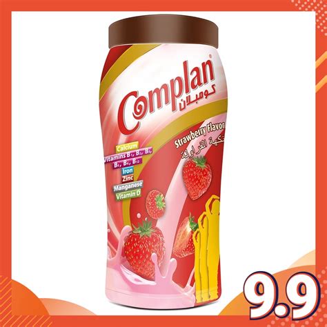 Complan Strawberry Flavor Dairy Based Nutrition Energy Drink 400g Shopee Malaysia