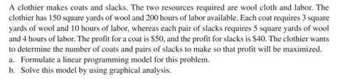 Solved For This Question Please Formulate The Problem As A