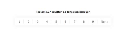 Php Pdo Ile Sayfalama Yapımı İlter Web Tasarım