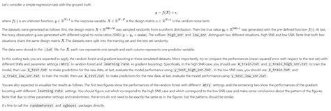 Lets Consider A Simple Regression Task With The