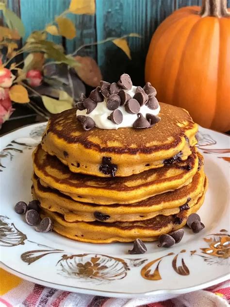 Pumpkin Chocolate Chip Pancakes The Ultimate Fall Comfort Food Lavinia Recipes