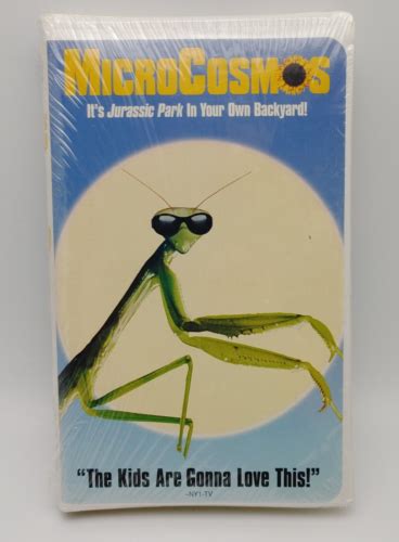 Microcosmos Vhs 1997 Miramax Clamshell Rare Brand New Sealed Micro