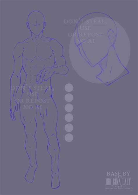 Human Character Sheet Base Ginarösners Ko Fi Shop