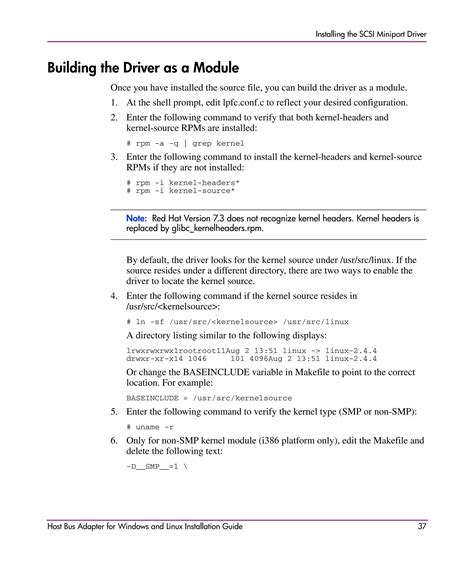 Hp StorageWorks Host Bus Adapter For Windows And Linux PDF