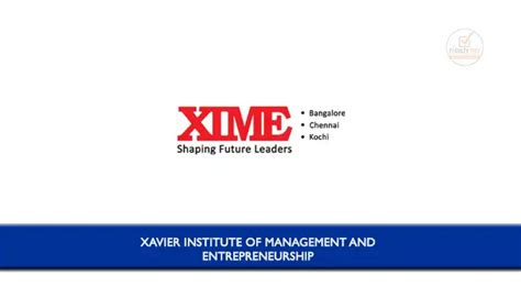 Xavier Institute Of Management And Entrepreneurship Invites Application