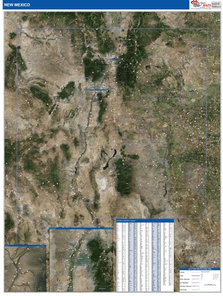 Digital Maps Of New Mexico