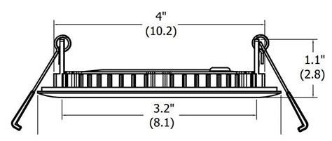 Lithonia Wf4 10 5w Led 4 Round Wafer Selectable Cct 27k 30k 35k Community Lighting And Electric