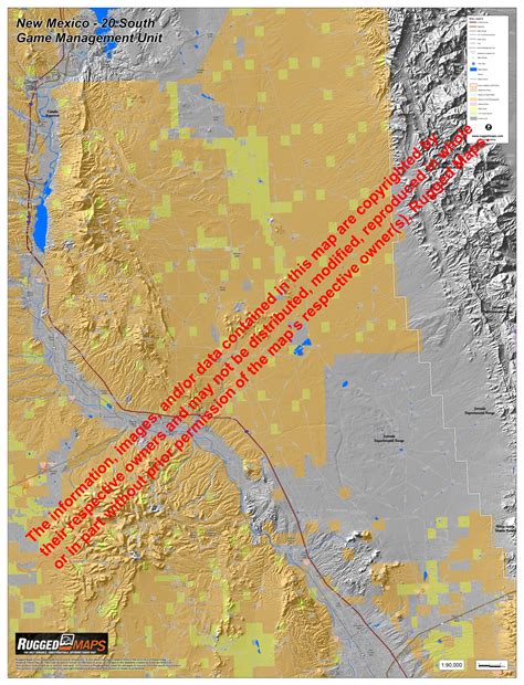 New Mexico Big Game Hunt Map At Susan Mcdaniel Blog