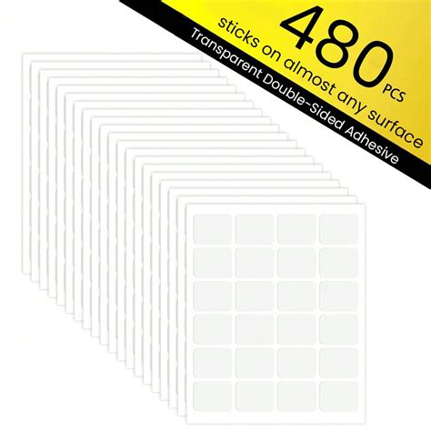 480 Pieces Double Sided Adhesive Putty Removable Sticky Putty