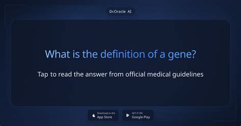 What Is The Definition Of A Gene