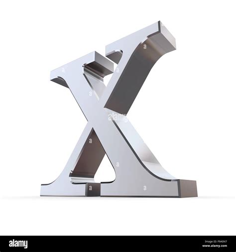 Metallic Roman Numeral 10 Stock Photo Alamy