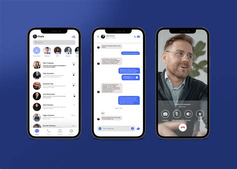 Chat App Ui Design Behance