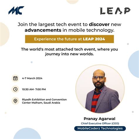 Leap2024 Leaptothefuture Leapinnovation Mobileappsolutions Mobilecoderz