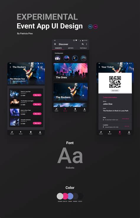 Event App Ui Design On Behance