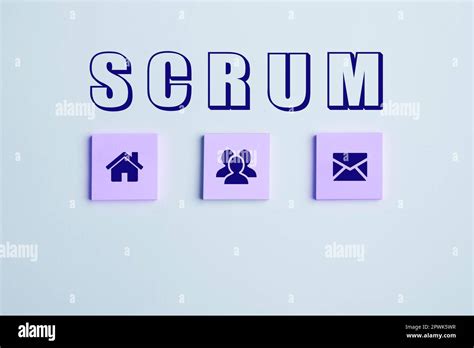 Handwriting Text Scrum Word Written On Handwriting As Distinct From Print Written Characters Of