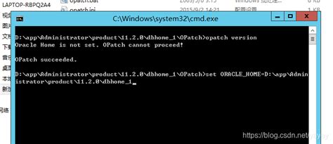 Windows2012r2环境下给oracle11g打补丁oracle 下载补丁要支持标识符 Csdn博客