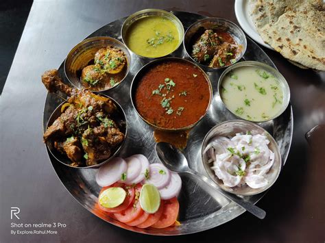Punjabi Chicken Thali