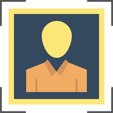 User User Id Id Profile Image Flat Color Icon Vector Icon Banner Template 13300495 Vector Art At