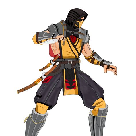 Mortal Kombat 11 Scorpion By Florinfni On Deviantart