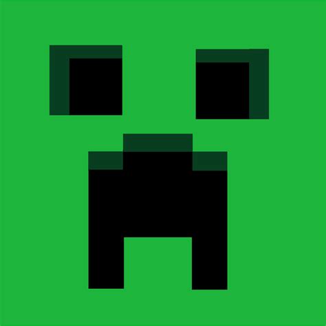 File Minecraft Creeper Face Svg Wikimedia Commons
