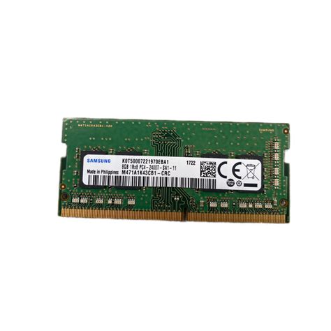 قیمت و خرید رم لپ تاپ Ddr4 دو کاناله 2400 مگاهرتز سامسونگ مدل 2400 ظرفیت 8 گیگابایت