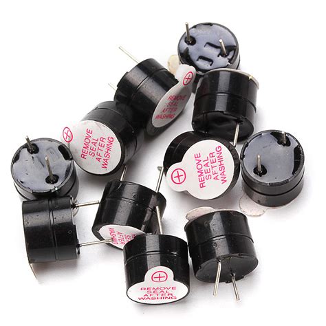 50pcs 3v active buzzer electromagnetic sot plastic sealed tube long