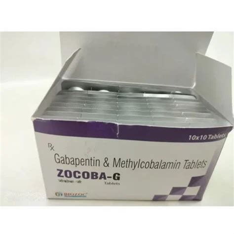 Gabapentin Methylcobalamin Tablets At Rs 1400 Box Industrial Area