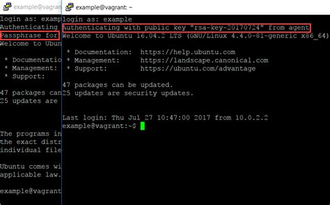 error generating a key for authentication pass phrase newhigh