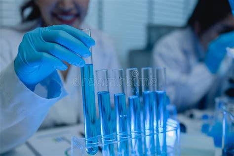 When In A Lab Scientists Wear Lab Coats Rubber Gloves And Safety