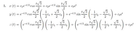 solved solve if possible the given system of differential