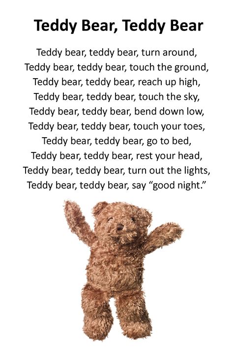 Teddy Bear Song