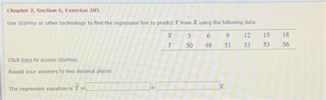 Solved Chapter 2 Section 6 Exercise 205 Use Statkey Or
