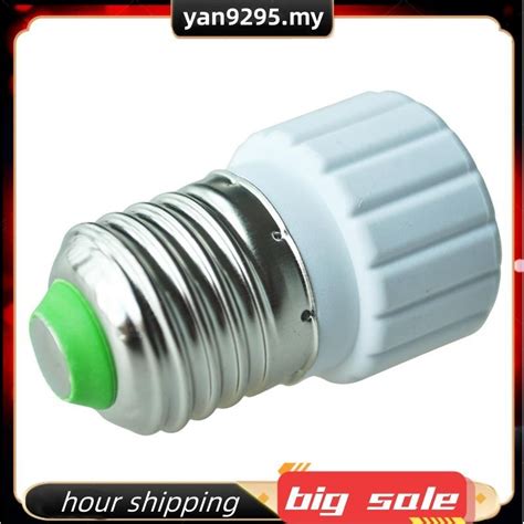 E27 To Gu10 Extend Base Led Cfl Light Bulb Lamp Adapter Converter Screw